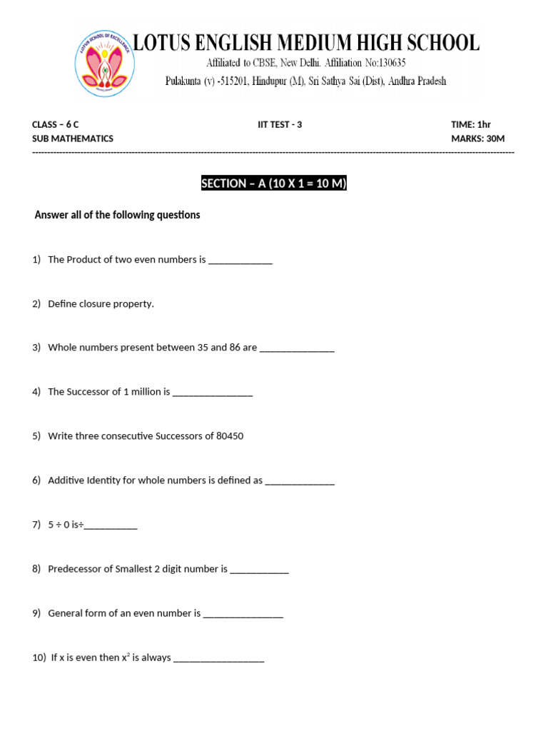 Class - 6 - PT - 1-Word | PDF | Computers | Technology & Engineering
