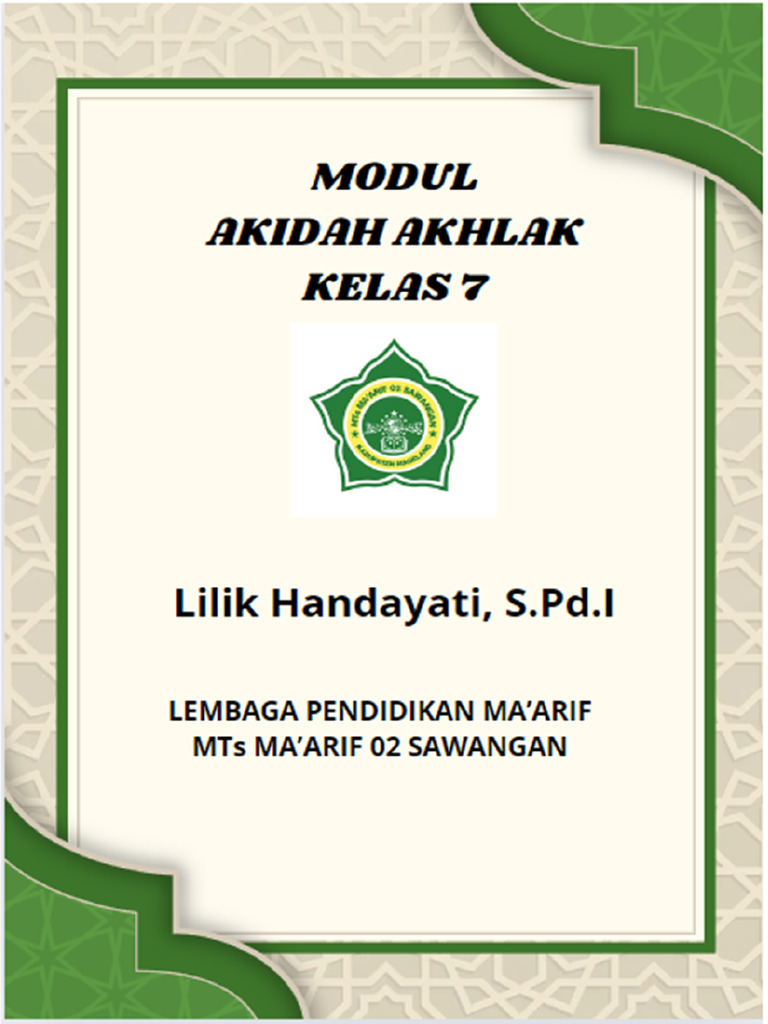 Cover Modul | PDF