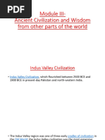Ancient Civilizations Comparison Chart | PDF