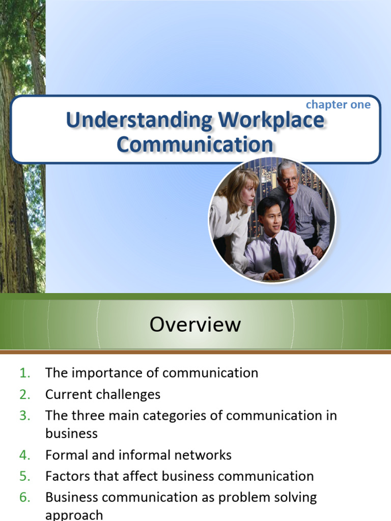 Chapter 1 | PDF | Communication | Cognition