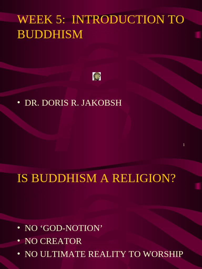 Buddhism Way of Life or Religion | PDF | Enlightenment In Buddhism ...