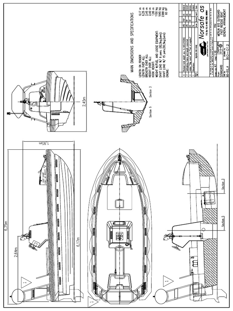 Thông Số Kỹ Thuật FRC Merlin 615 | PDF