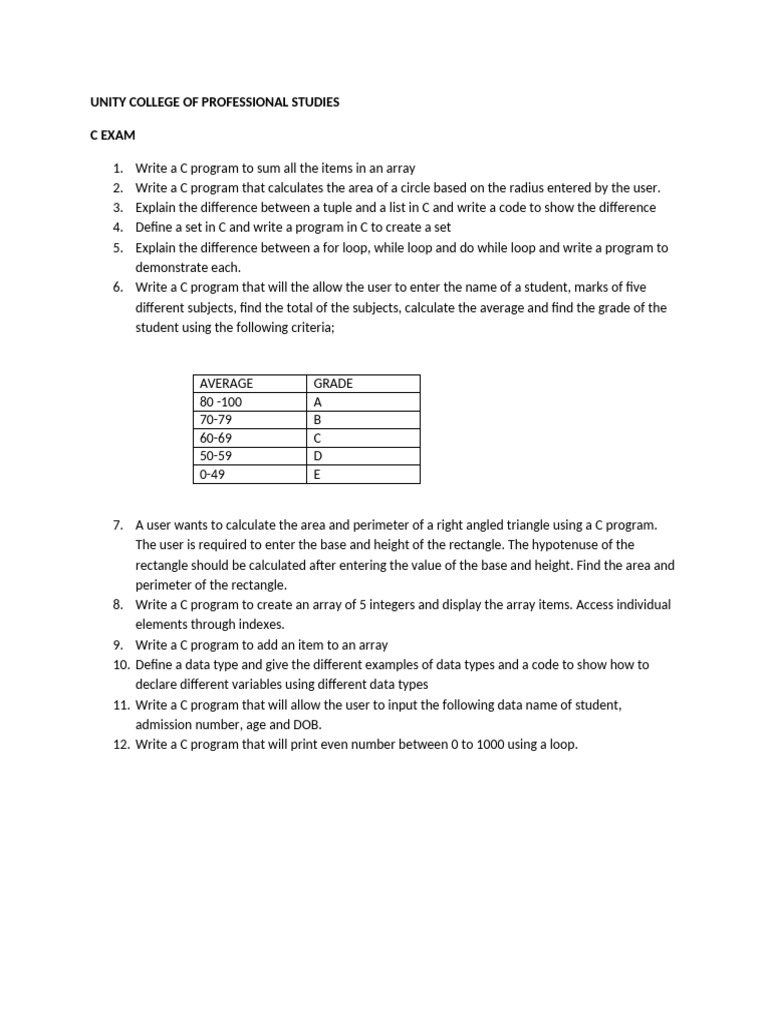 C Program | PDF | Computers C Program | PDF | Computers