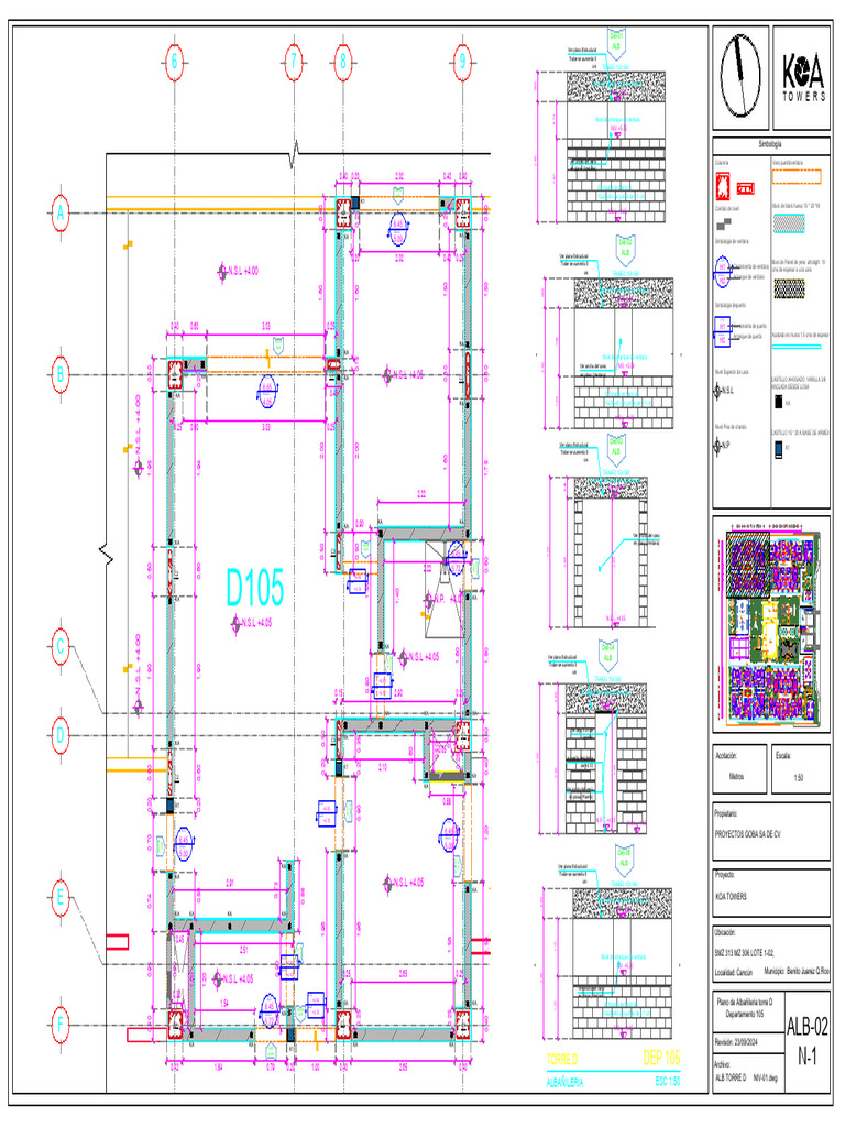 Alb Torre D Niv 01 D 105 | PDF