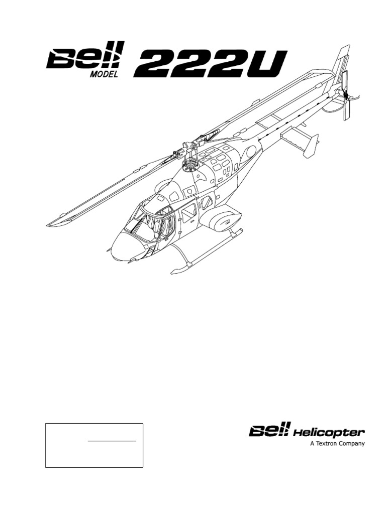 Bell 222U Rotorcraft Manufacturer's Data (Rev. 9, Dec. 2003) | PDF ...
