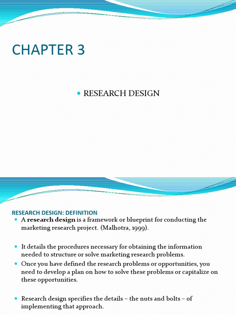 Chapter 3 Research Design | PDF | Causality | Sampling (Statistics)