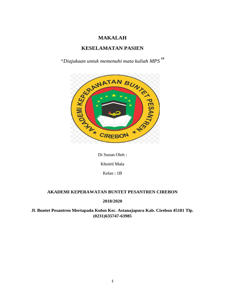 Makalah MPS | PDF | Kesehatan Holistik | Sains & Matematika
