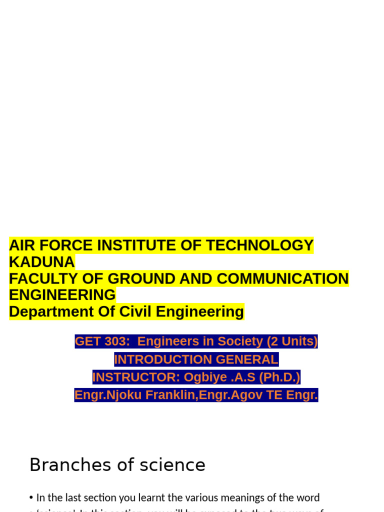 Evolution of Science, Technology and Engineering | PDF | Science | Mathematics