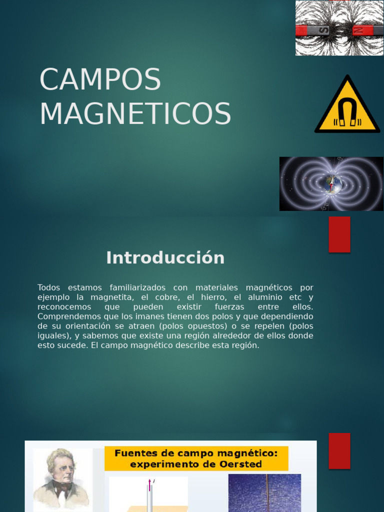 Campos Magneticos | PDF | Campo magnético | Imán