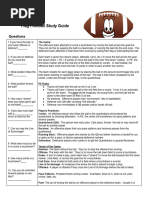 Rules of American Football | PDF | Gridiron Football | American Football