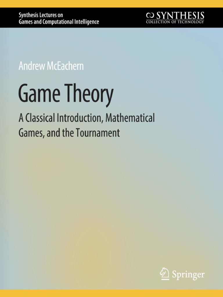 Game Theory | PDF | Game Theory | Automata Theory