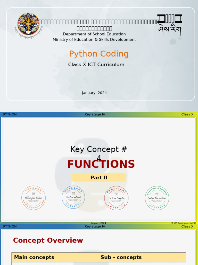 Class 10 - Functions - Part II | PDF | Parameter (Computer Programming ...