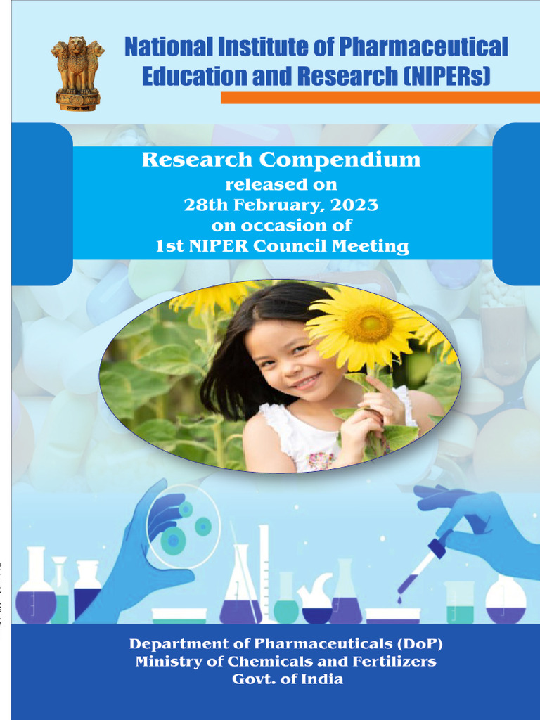 NIPER Research Compendium 2023 | PDF | Wound | Metabolomics