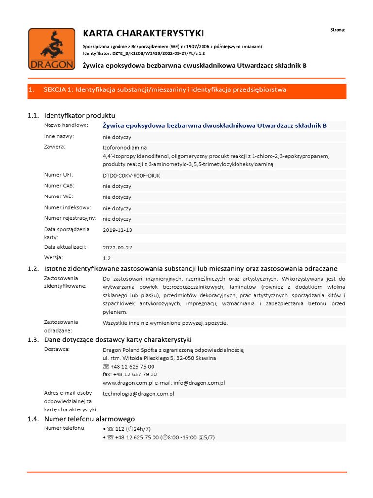 Dzye Karta-Charakterystyki | PDF