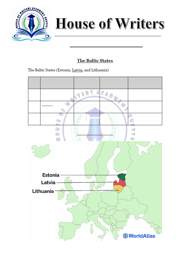 Baltic States | PDF