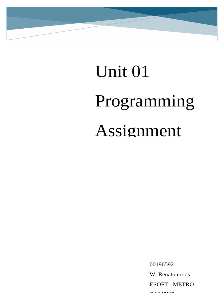 E208479-1714928311907-481907-Unit-01 Programming Assignment | PDF | Algorithms | Plagiarism