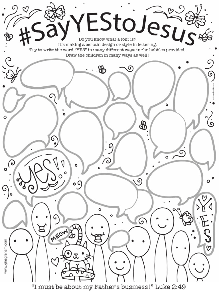 Creative Font and Drawing Activities | PDF