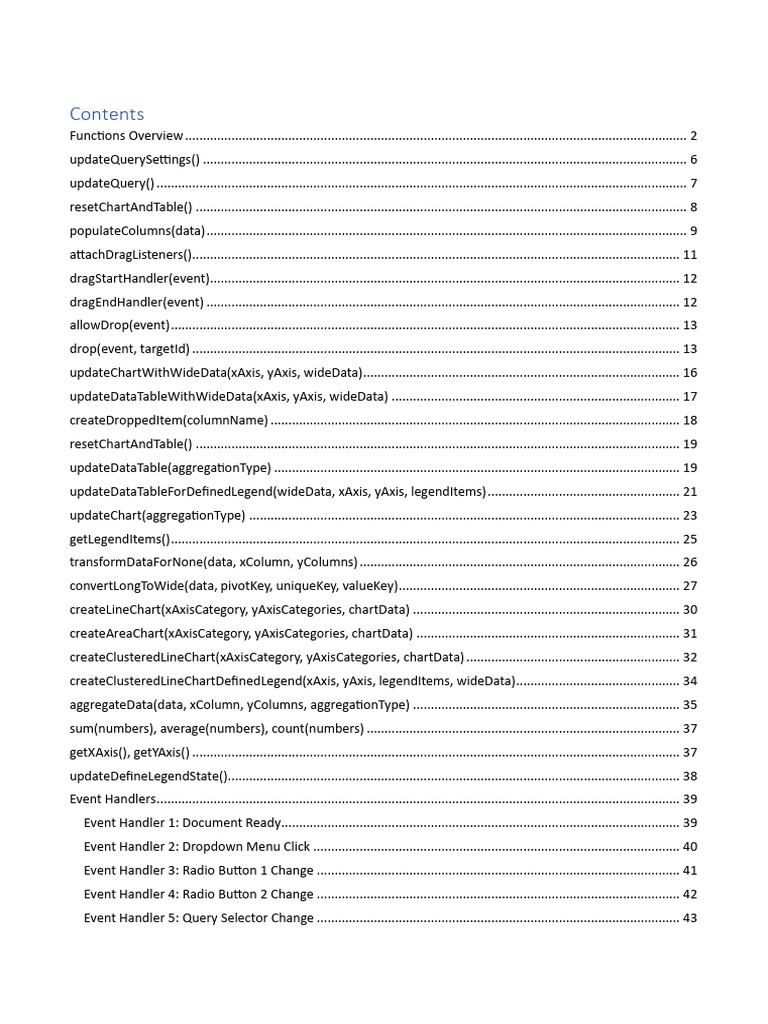 Analytics Data Aggregation & Long To Wide Transformation | PDF | Html ...
