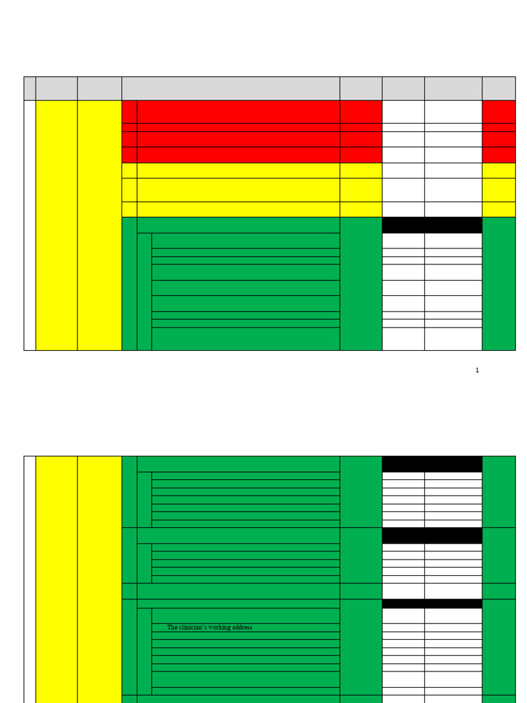 Final Identified Criteria For Comp Spe Hosp | PDF | Pathology | Medical ...