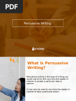 A F O R E S T: Persuasive Techniques Handout | PDF | Mnemonic | Question