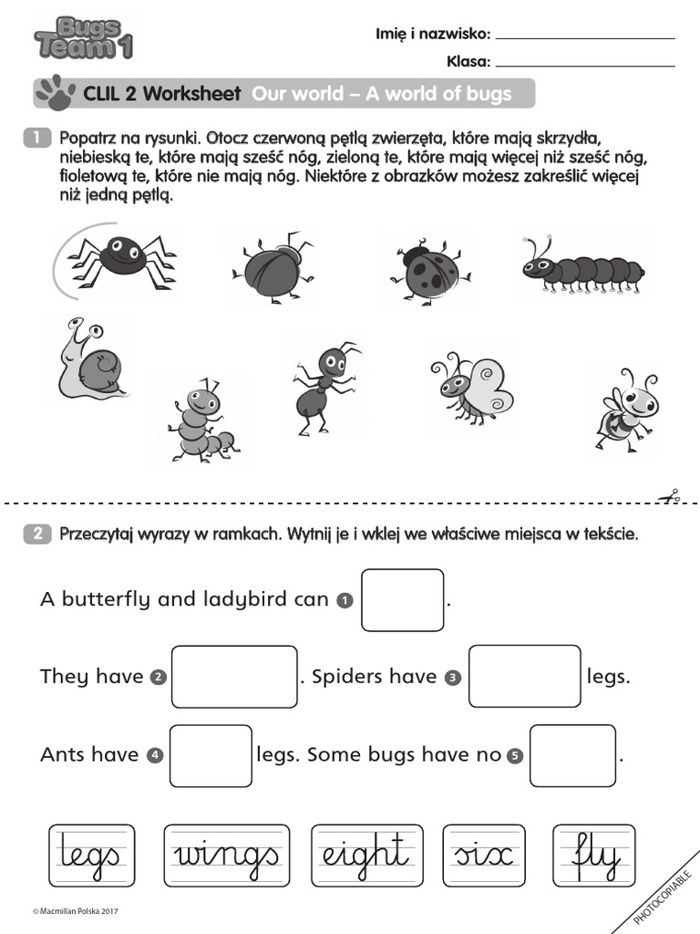 Bt1 Clil 2 PB Worksheet | PDF