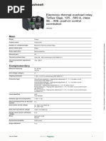 Schneider Electric - EOCR - 3DM2-WRDUWZ | PDF | Relay | Alternating Current