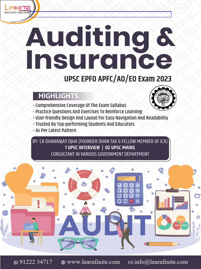 UPSC EPFO Exam 2023 Study Guide | PDF | Audit | Financial Statement