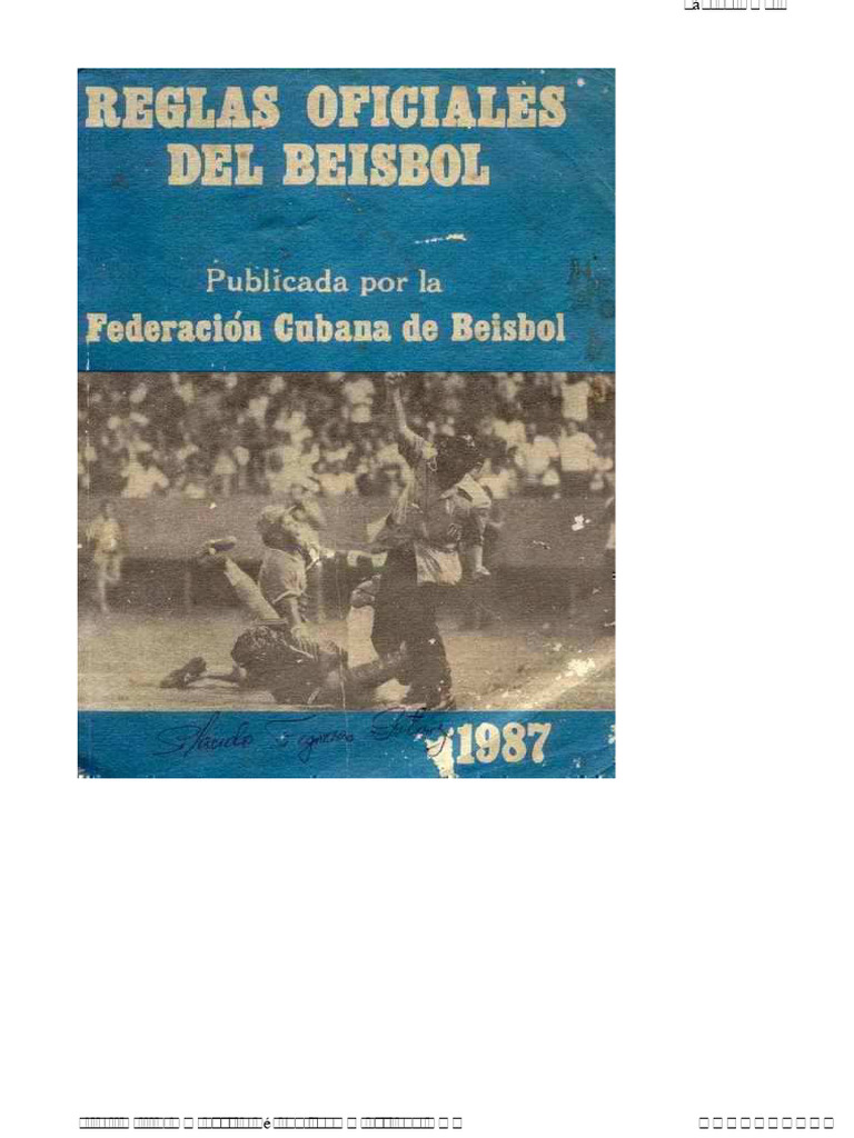 B ®isbol | PDF | Juegos de pelota y bate