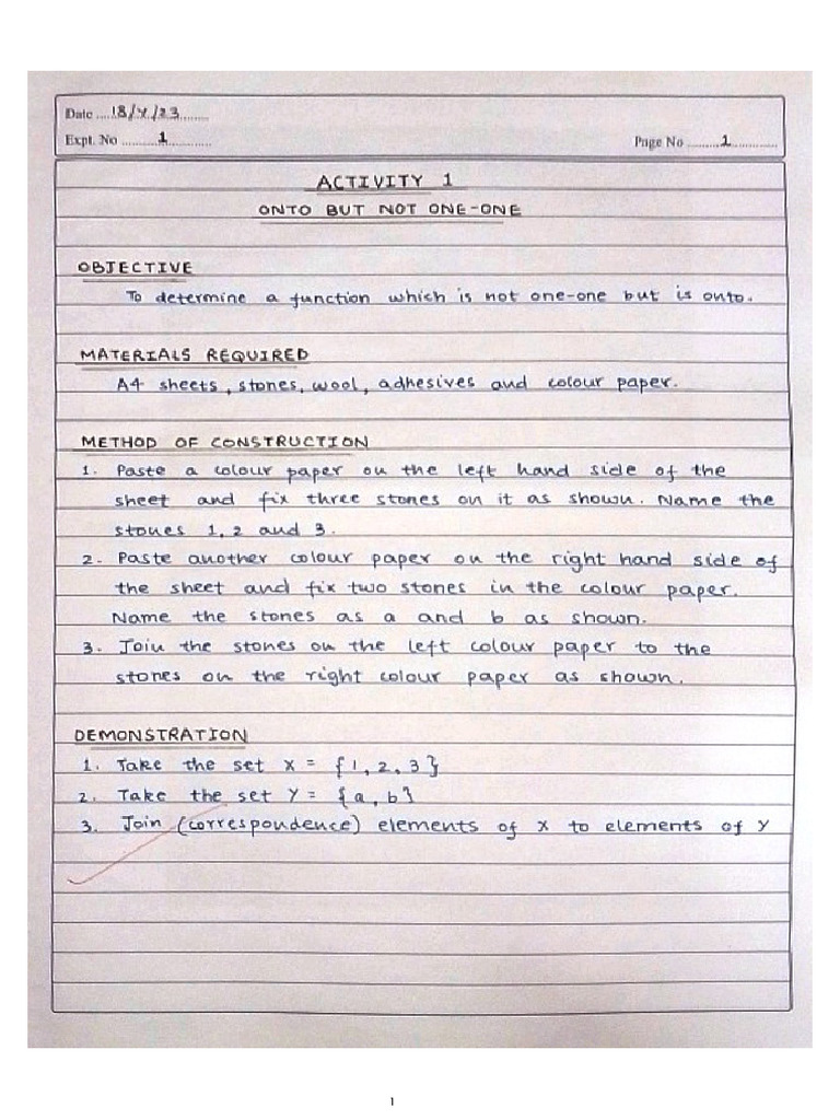 Maths Record - Class Xii | PDF