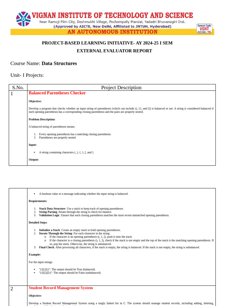 Project-Based Learning: Data Structures | PDF | Password | Queue (Abstract Data Type)