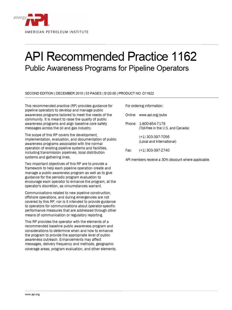 Api 1162 | PDF | Fee | Mail