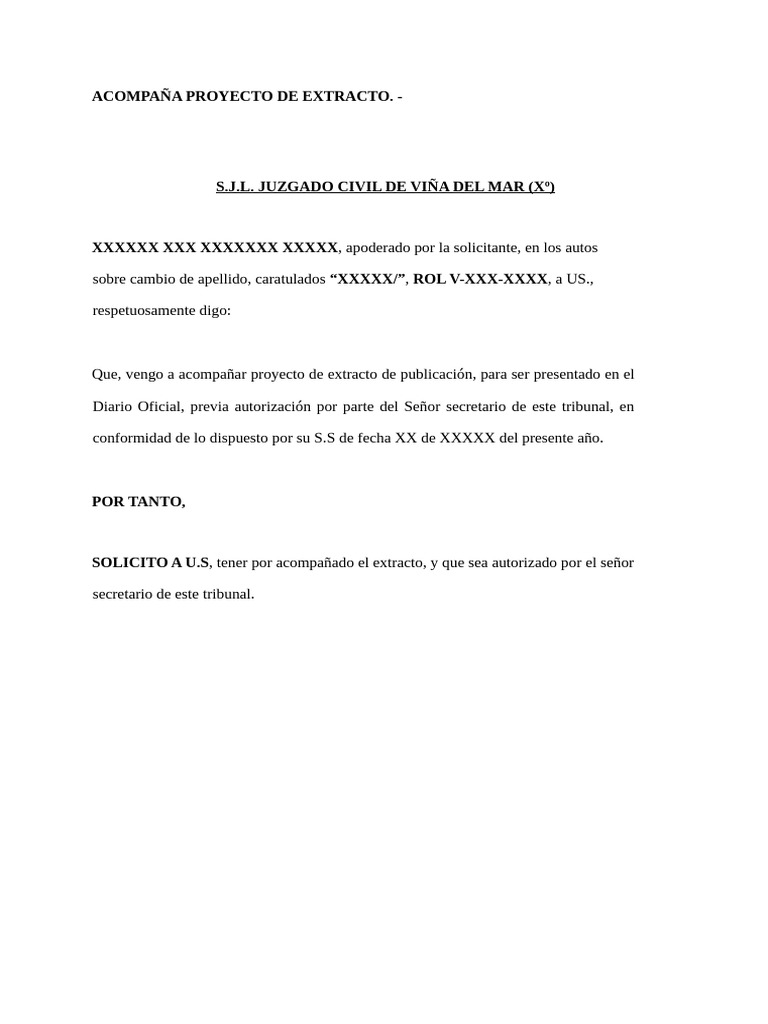 Acompaña Proyecto de Extracto Ejemplo | PDF | Viajes y turismo