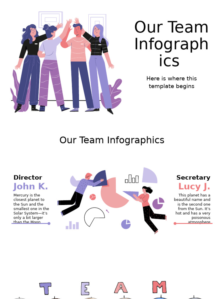 Our Team Infographics by Slidesgo | PDF | Planets | Solar System