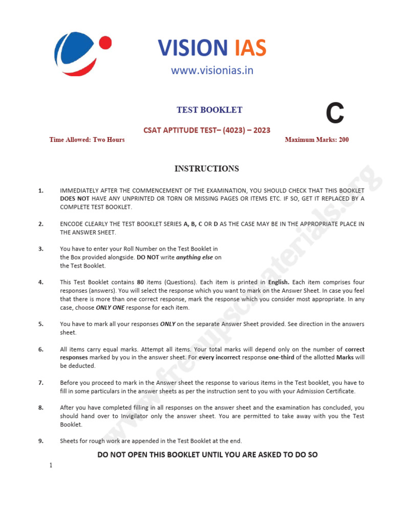 Vision CSP23T07Q CSAT | PDF | Agriculture | Mutation