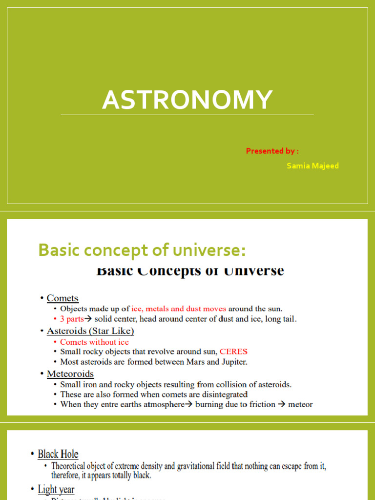 Astronomy | PDF