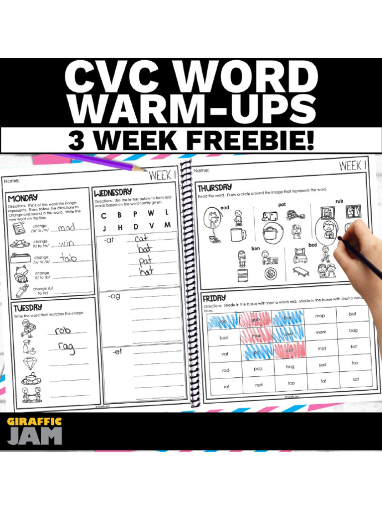 CVC Daily Warm Up | PDF