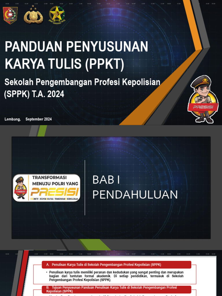 Panduan Karya Tulis SPPK 2024 | PDF