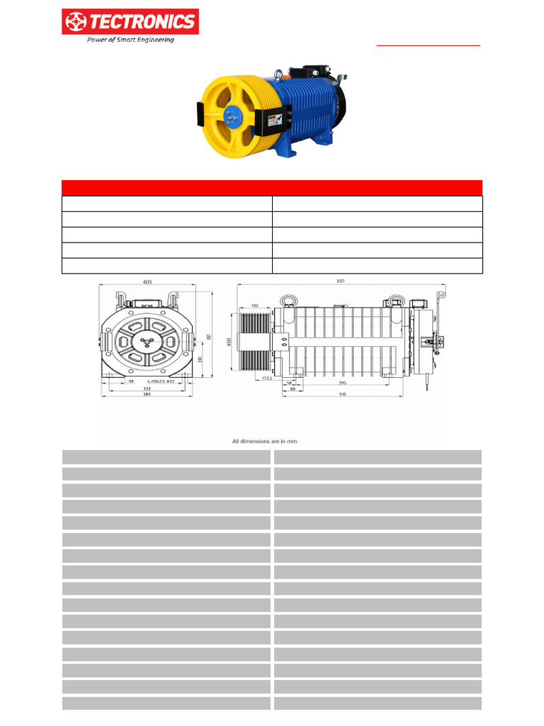 RTG 2500 Technical Specs Overview | PDF