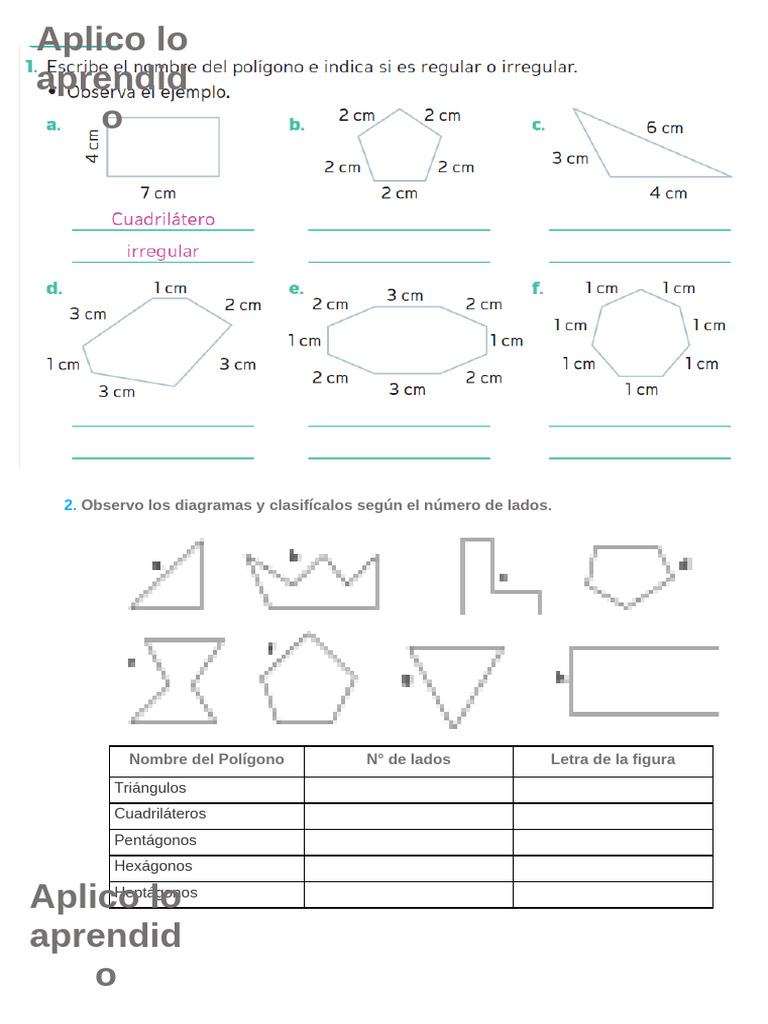 Practica de Poligonos | PDF