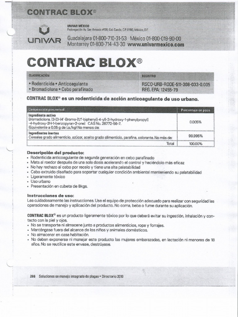 Contrac Blox | PDF