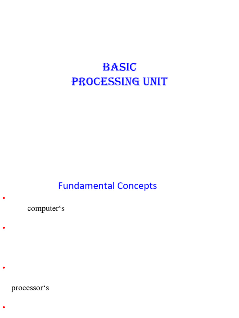 CO Unit 3 | PDF | Central Processing Unit | Computer Data Storage