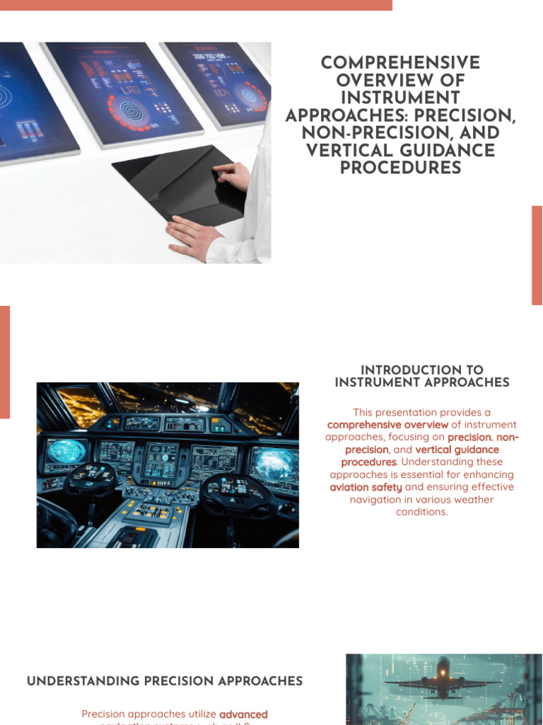 Slidesgo Comprehensive Overview of Instrument Approaches Precision Non ...
