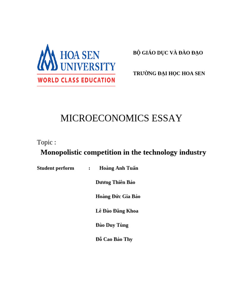 Micro Economics | PDF