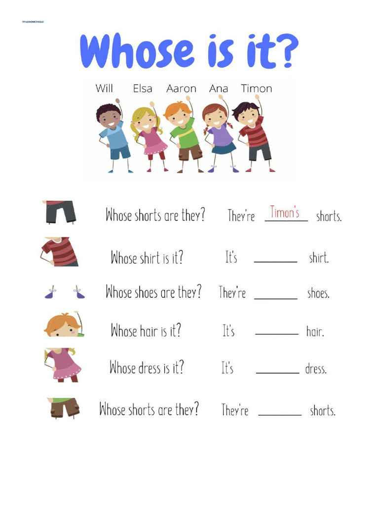 Welcome 1 Worksheet 5 | PDF