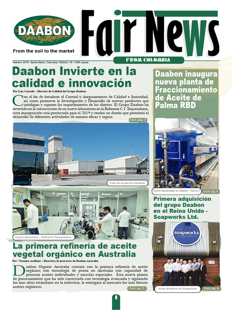 Daabon Invierte en La Calidad e Innovación: Daabon Inaugura Nueva ...