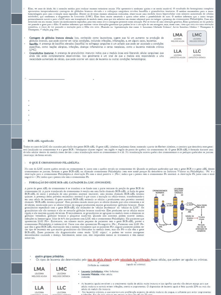 Oncogenes | PDF | Leucemia | Câncer