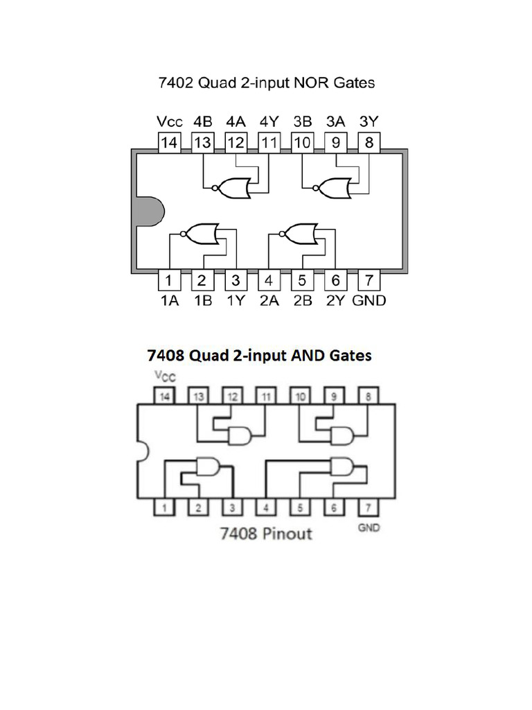 IC PIN Diagram | PDF