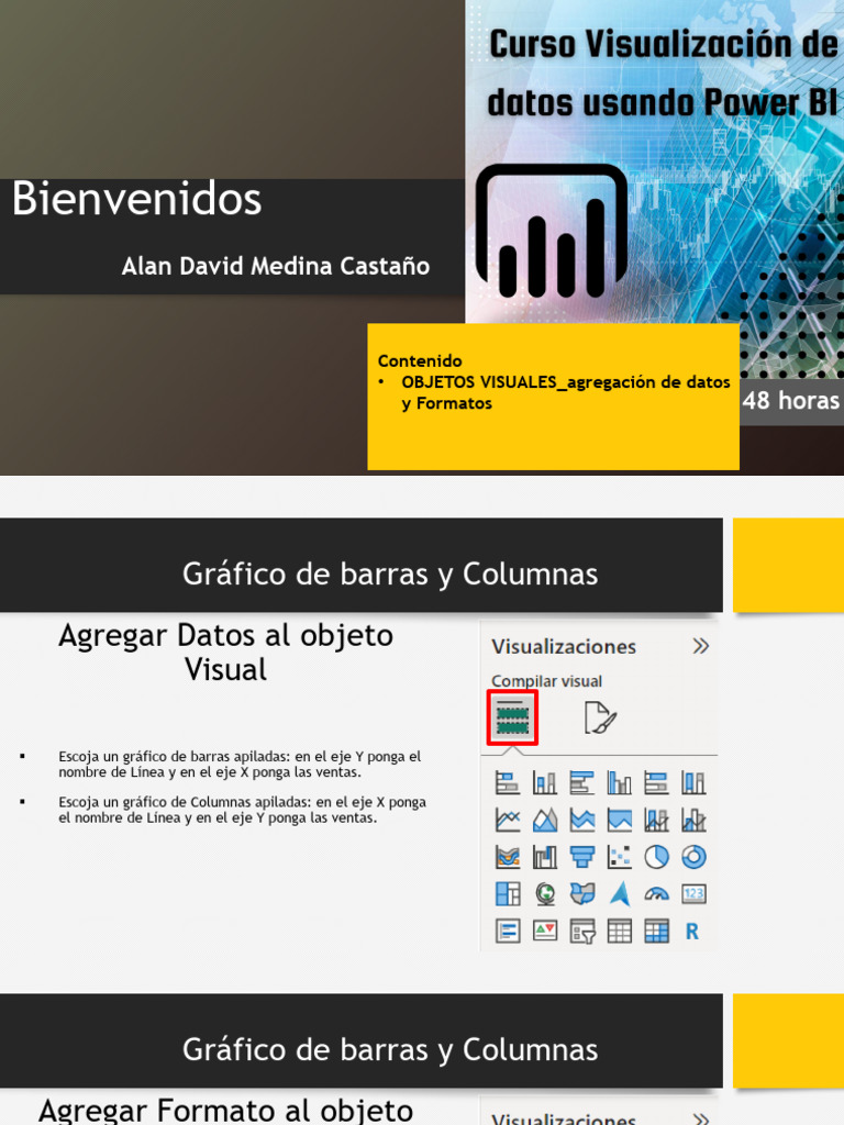Tema 5. Objetos Visuales - Agregación de Datos - Formato | PDF | Matriz ...
