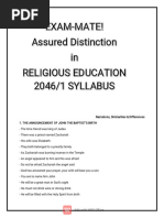 EGCSE Religious Education Syllabus 2024-26-1675150671 | PDF | Jesus ...