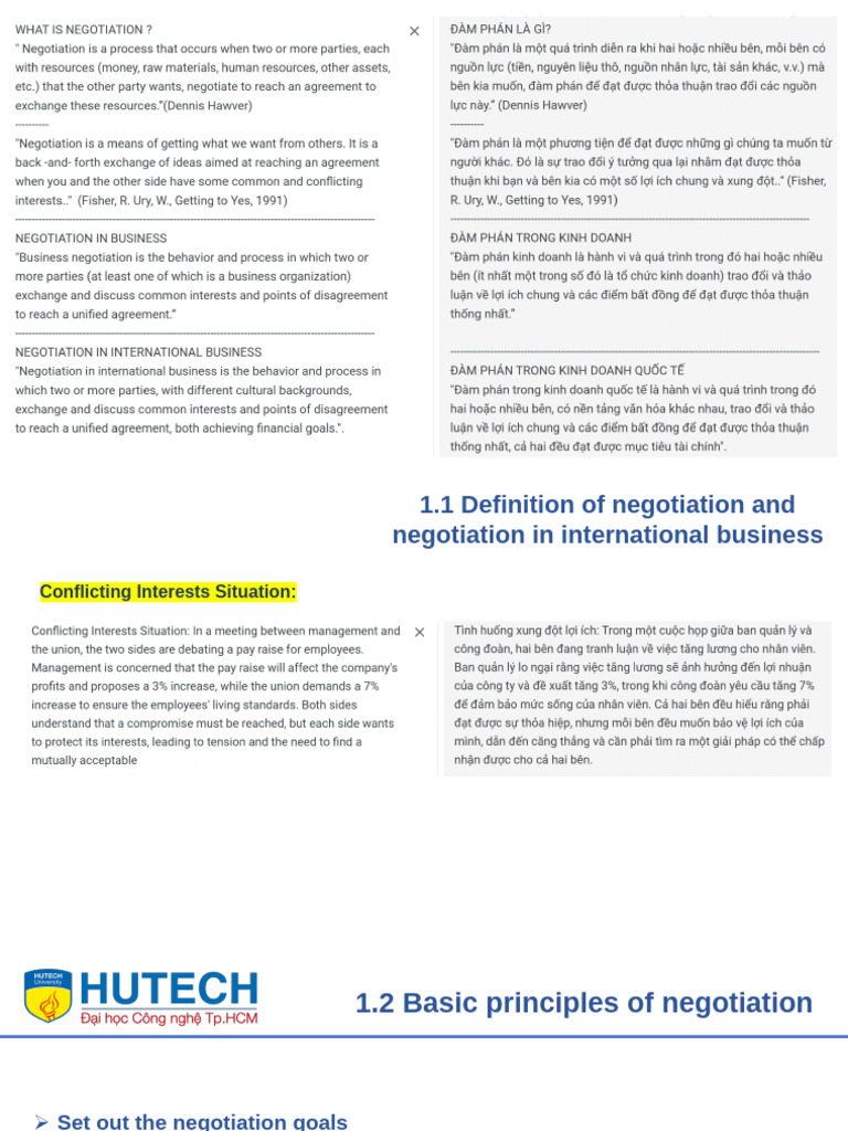 Lesson 1 - Introduction Negotiation | PDF | Negotiation | Business